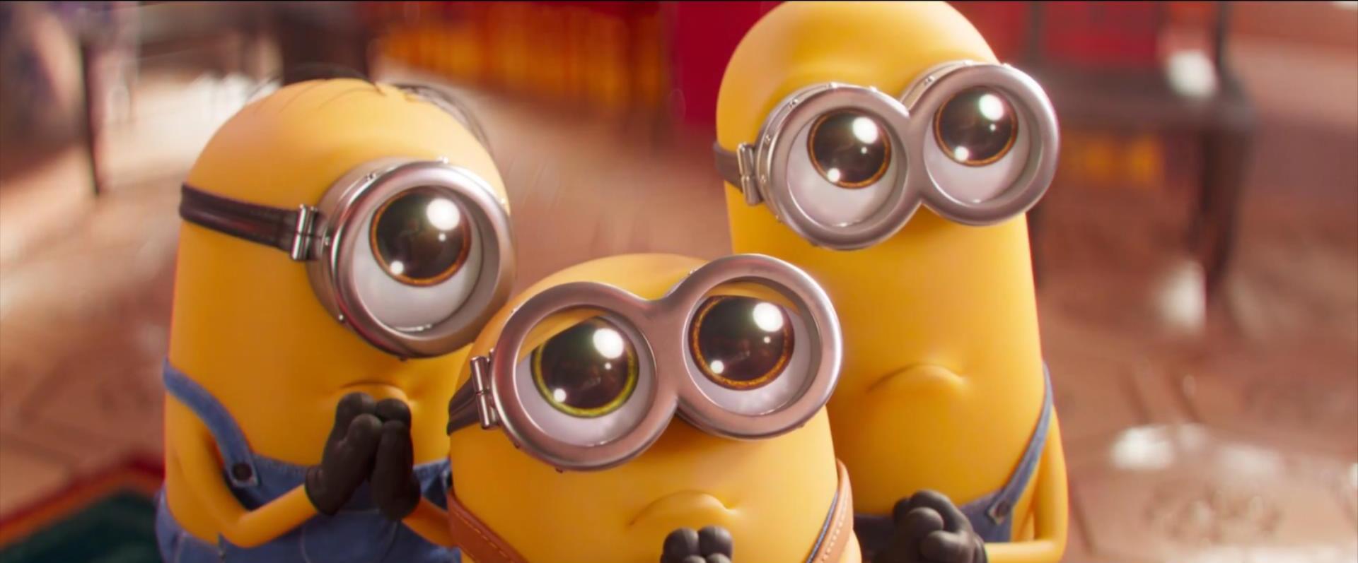 2022 cute film "Minions: The Prequel of Despicable Me", full of Chinese ...
