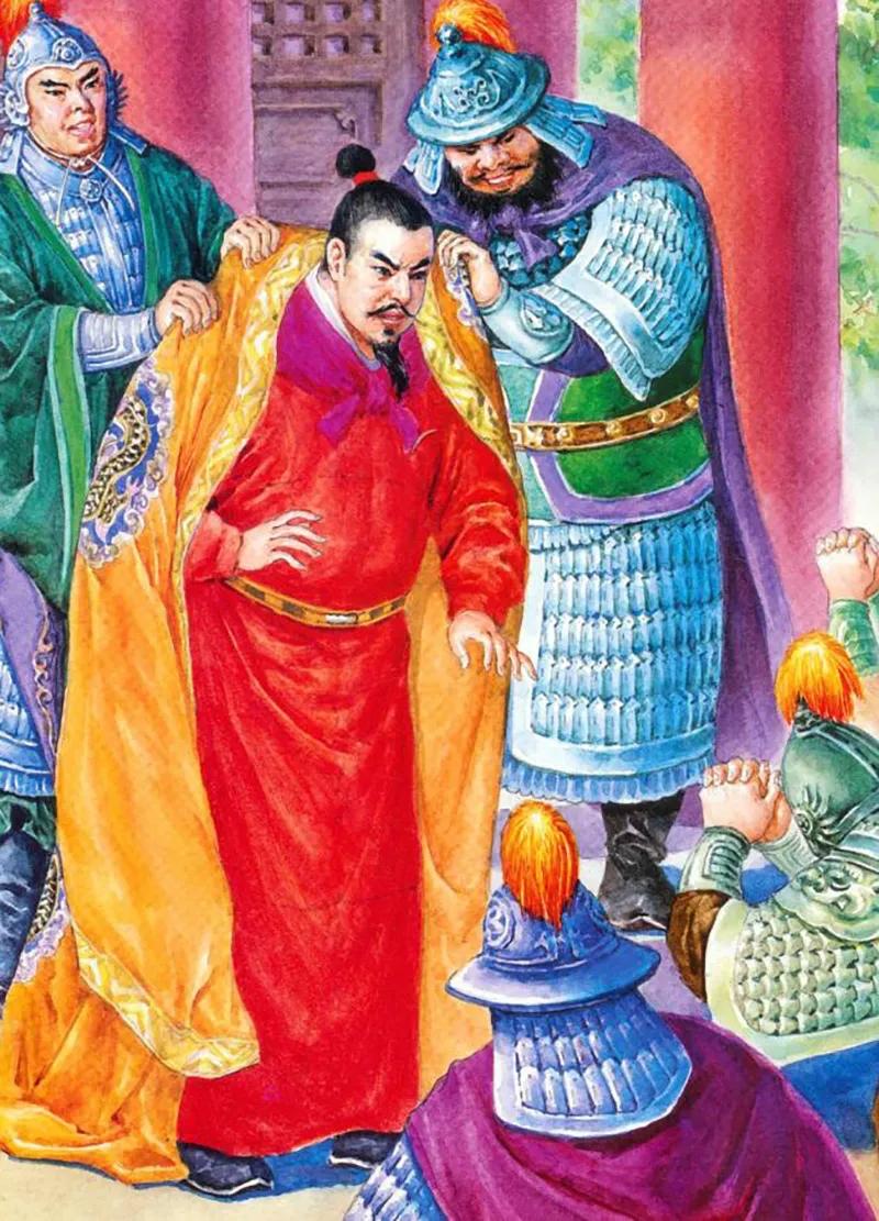 Zhao Kuangyin was ordered in danger, and Chen Qiaoyi was dressed in a ...