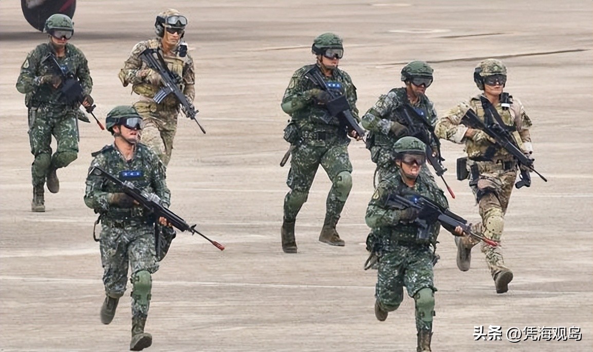 Seeing the super strength of the People's Liberation Army, Taiwan's ...