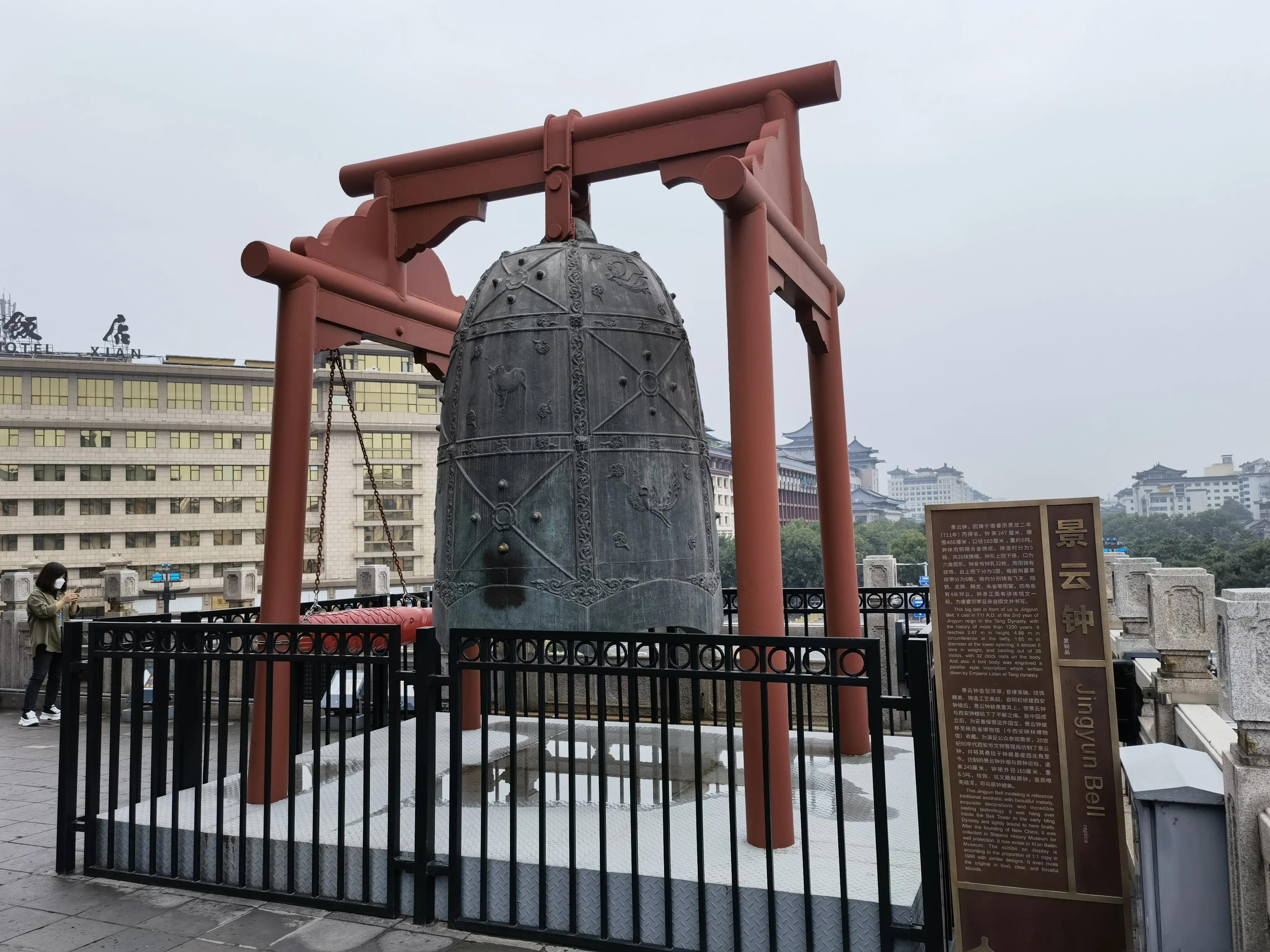 A visit to Xi'an Bell Tower - iNEWS