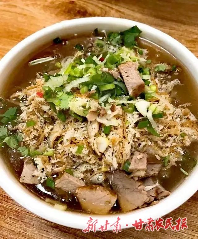 Zhangye Sang Noodles, a breakfast that can compete with beef noodles ...