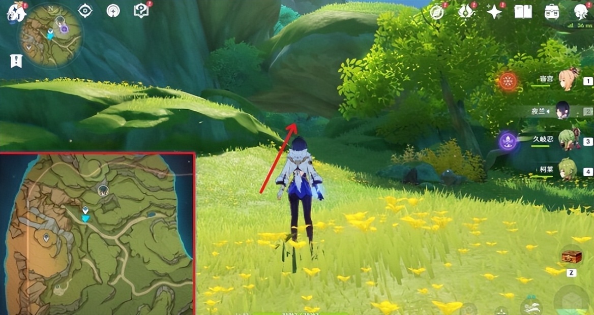 Where is the teleportation point of the Genshin Electric Tree anchor ...