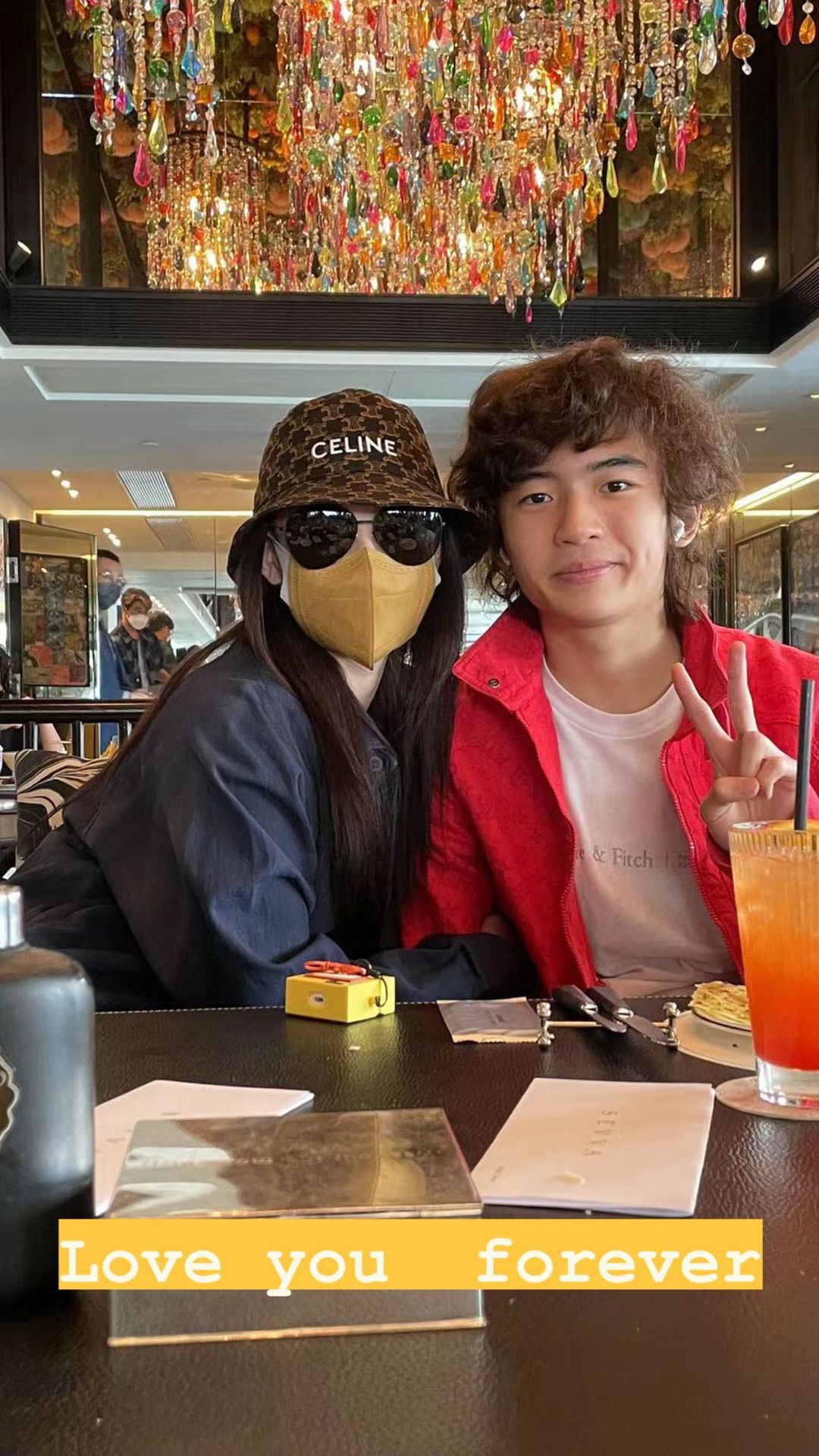 Cecilia Cheung celebrates his eldest son's birthday, 15-year-old Lucas ...