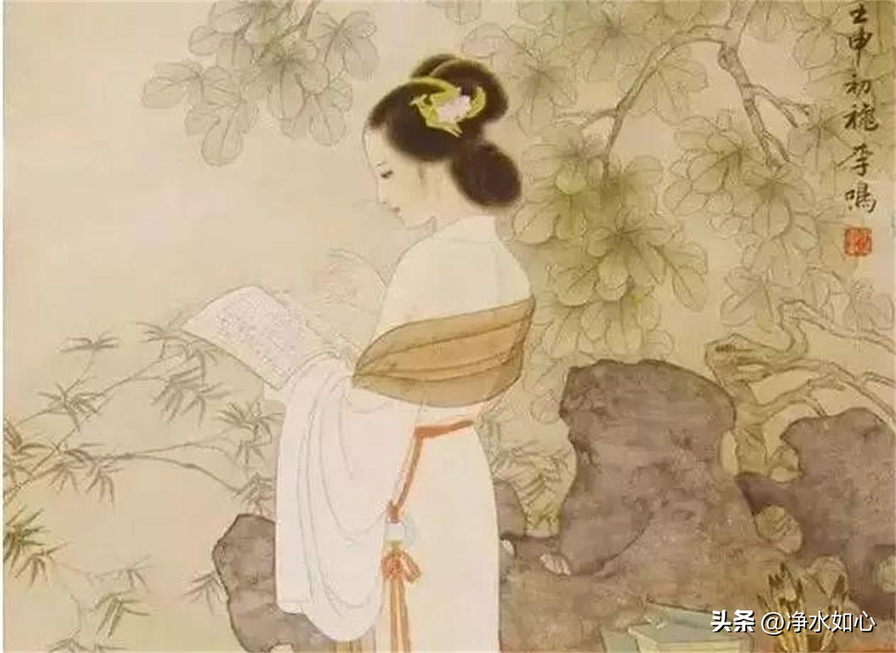 Li Qingzhao, everyone knows that she is a talented woman through the ...