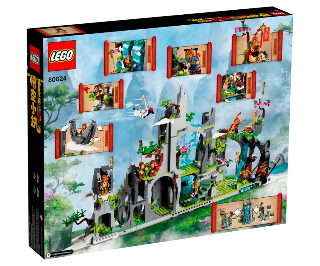Lego Wukong Xiaoxia Series 80024 The Legendary Huaguo Mountain: The ...