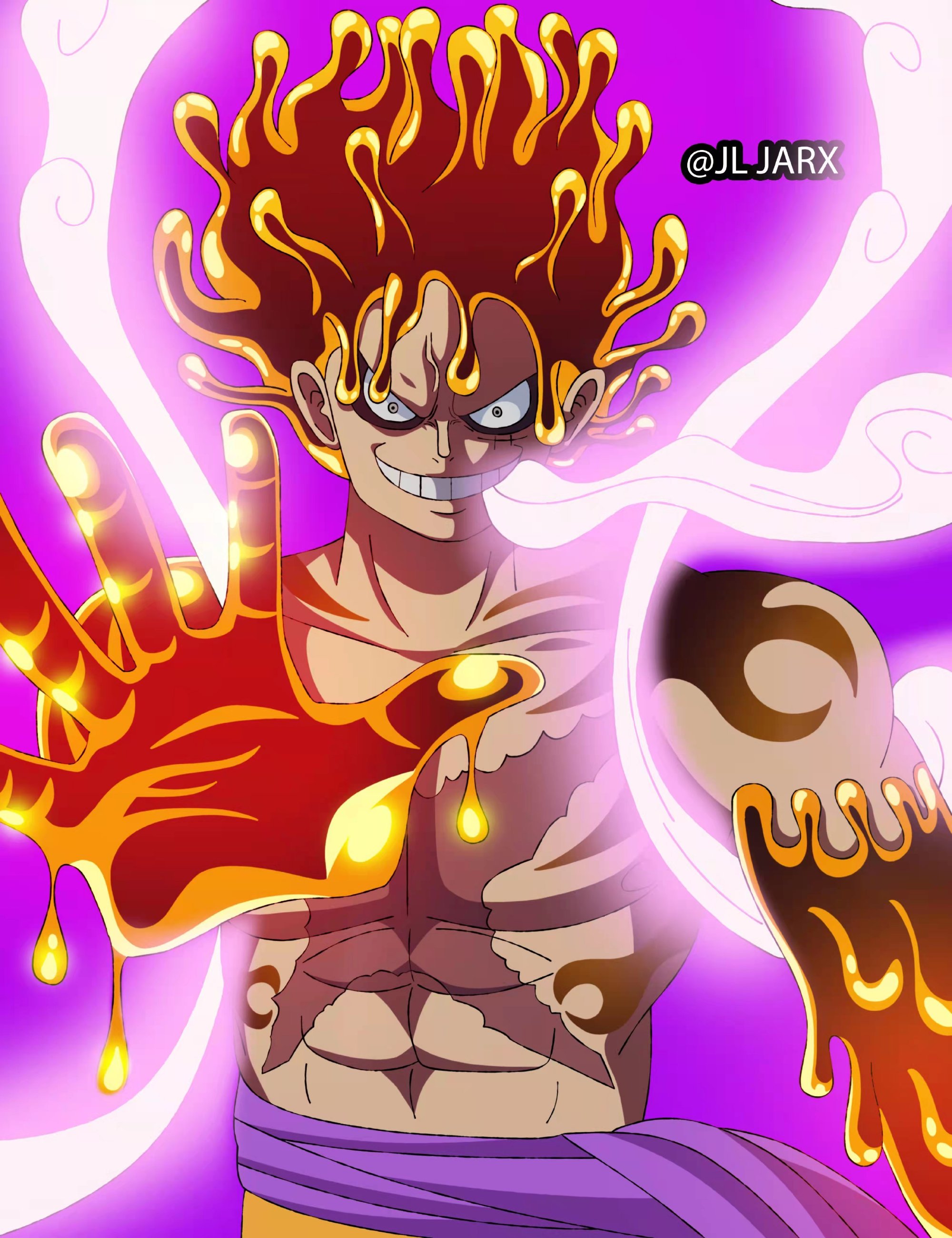 One Piece: Haimi draws the scenes of "Luffy stops Onishima" and "Kaido ...