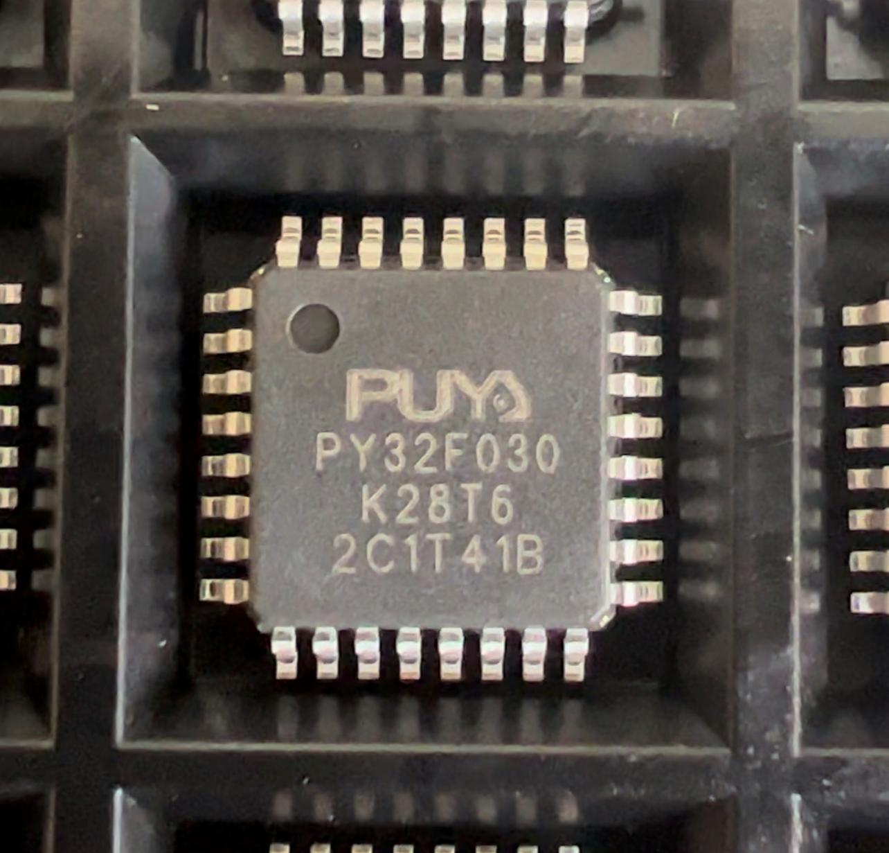 The fighter PY32F030 in the domestic MCU king bomb is compatible with ST GD - iNEWS