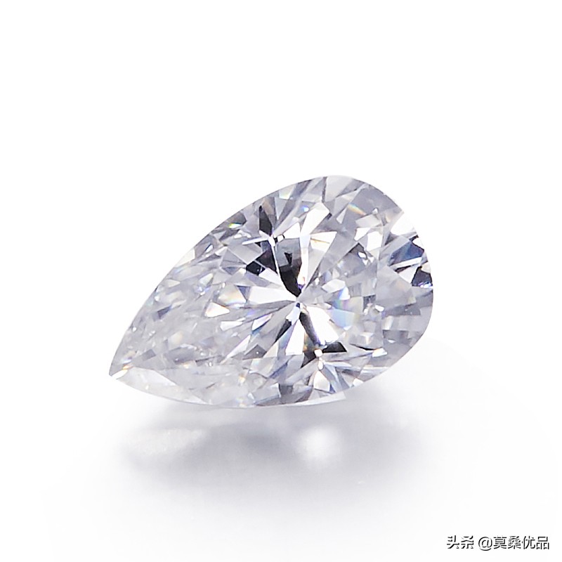 Drop-shaped loose diamond drop-shaped Moissanite ring selection - iNEWS