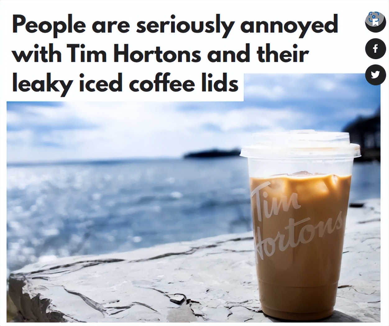 "The Worst In The World"!Tim Hortons spit on new lid - iNEWS