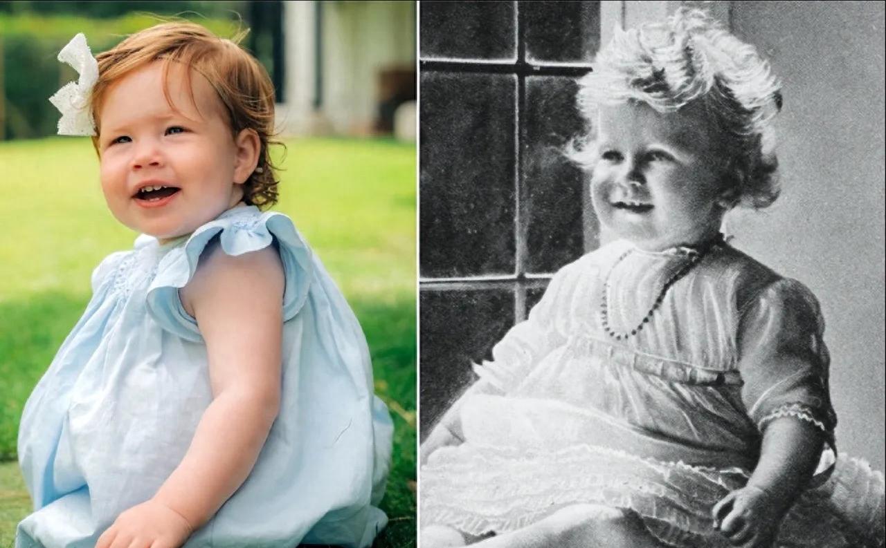 Princess Lilibet's new photo shows her blond hair, fair skin, and looks ...