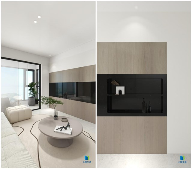 130 square meters of exquisite residence, modern minimalist + wood ...