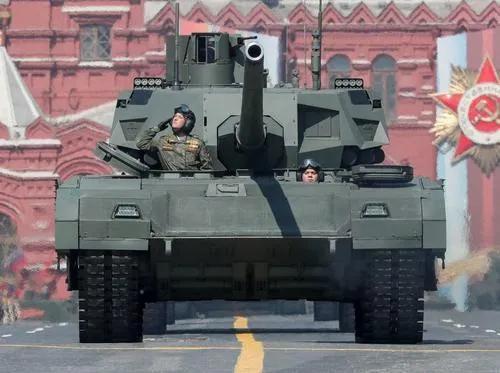 Russia's T-14 Armata main battle tank, the only tank in the world with ...