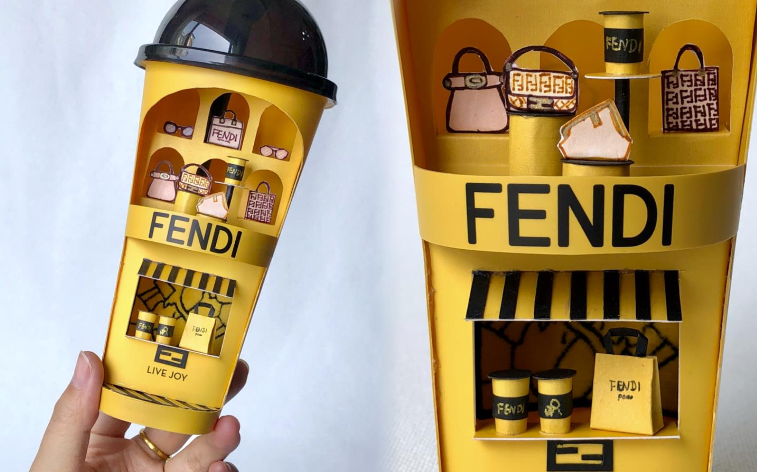 Fendi's joint name Heytea broke the circle and caused controversy. Can ...
