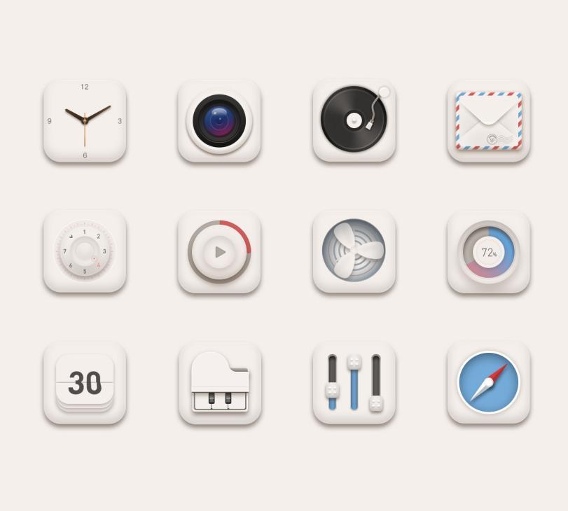 interface icon design style - iNEWS