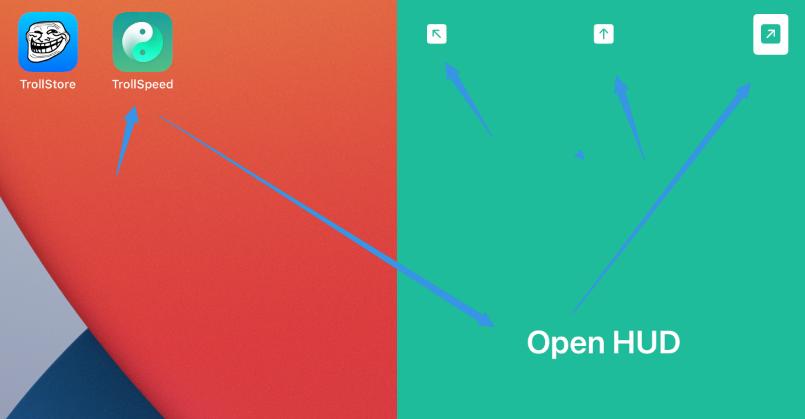 iOS 15.4.1 TrollSpeed True Internet Speed Floating Window, to solve the ...