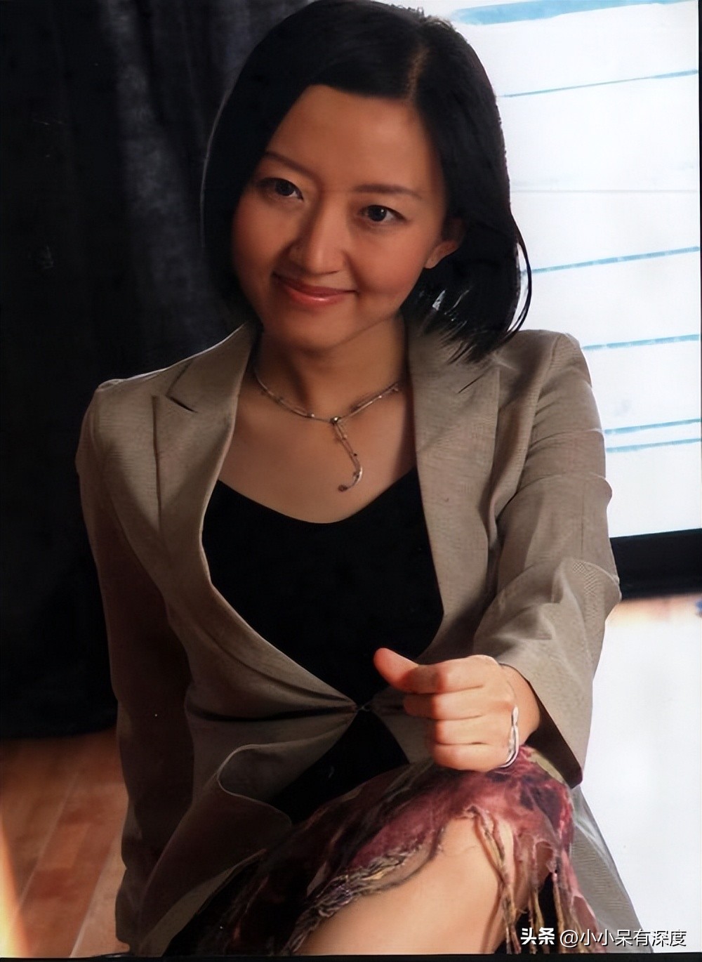 A recent photo of Chai Jing with strange eyes? She is a talented person ...