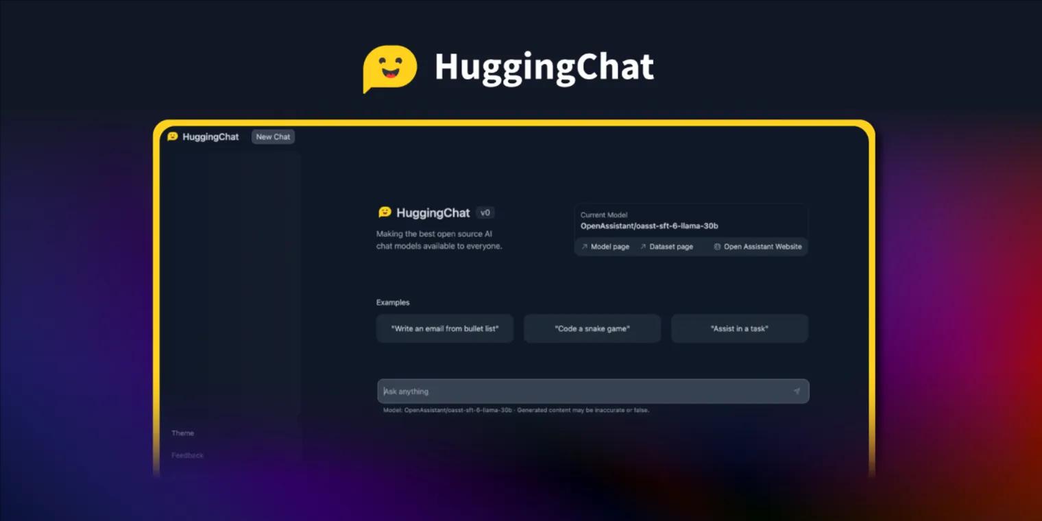 No need to register, just use it! Hugging Face launches chatbot with 30 ...