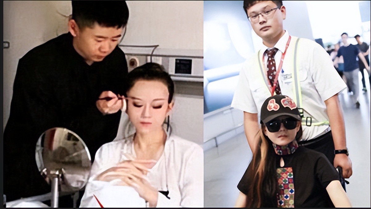 Yang Liping was exposed to rely on male assistants for her life ...