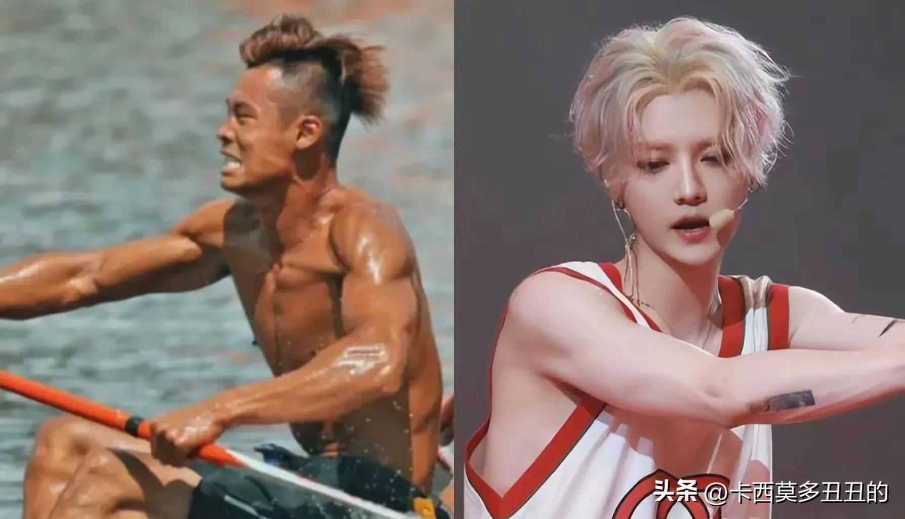 Lu Han shows off his muscles, his tough guy image is comparable to "Dragon Boat Brother" Feng ...