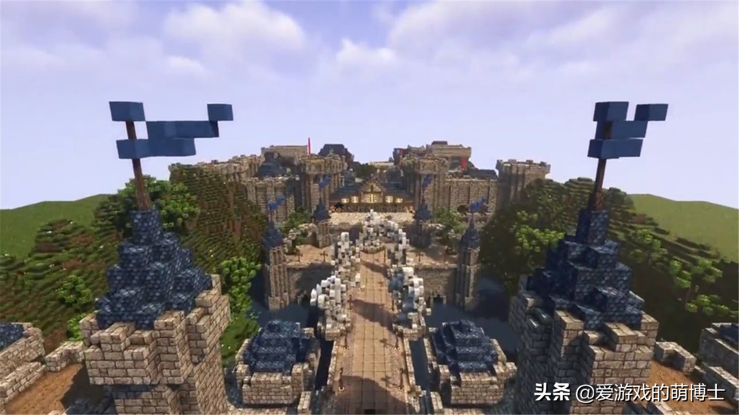 雲朵變成滾動文字，《我的世界》玩家重現《星球大戰》經典片頭 - 頭條匯