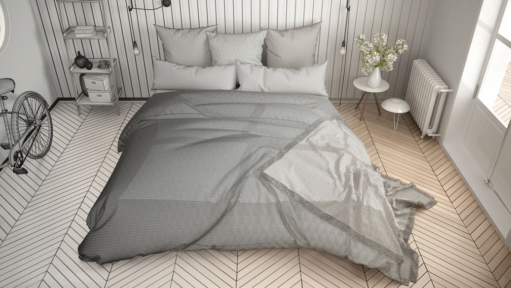 The direction of the head of the bed in the bedroom is particular. Try ...