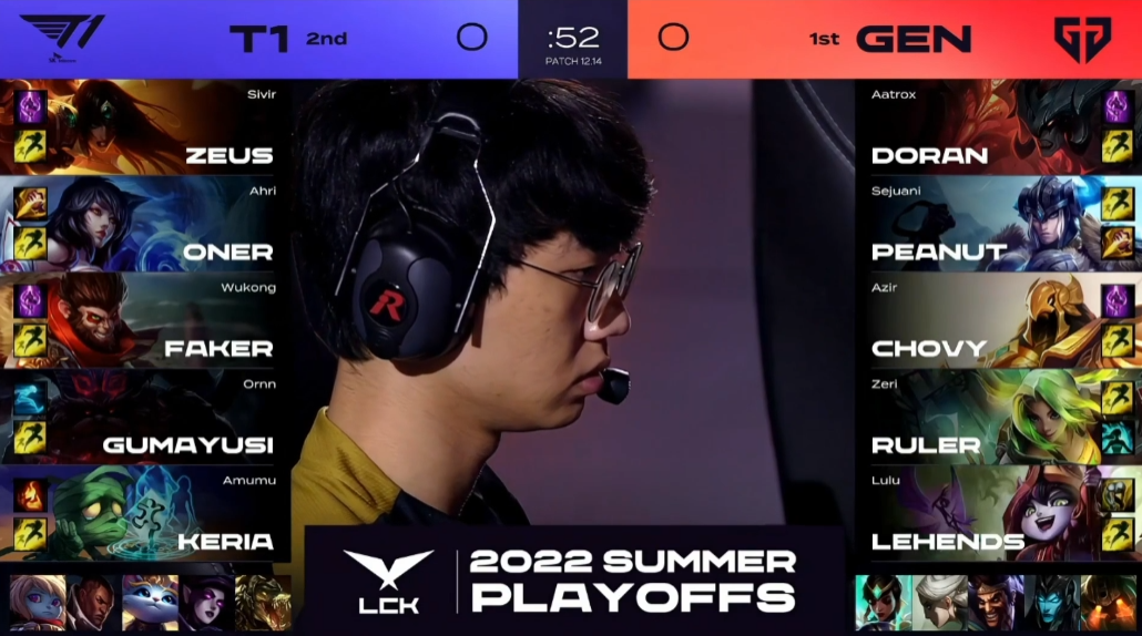 LCK final Gen.G beat T1 with JDG lineup, Dolan stole 369 Comet Sword Demon, Zeus was abused - iMedia