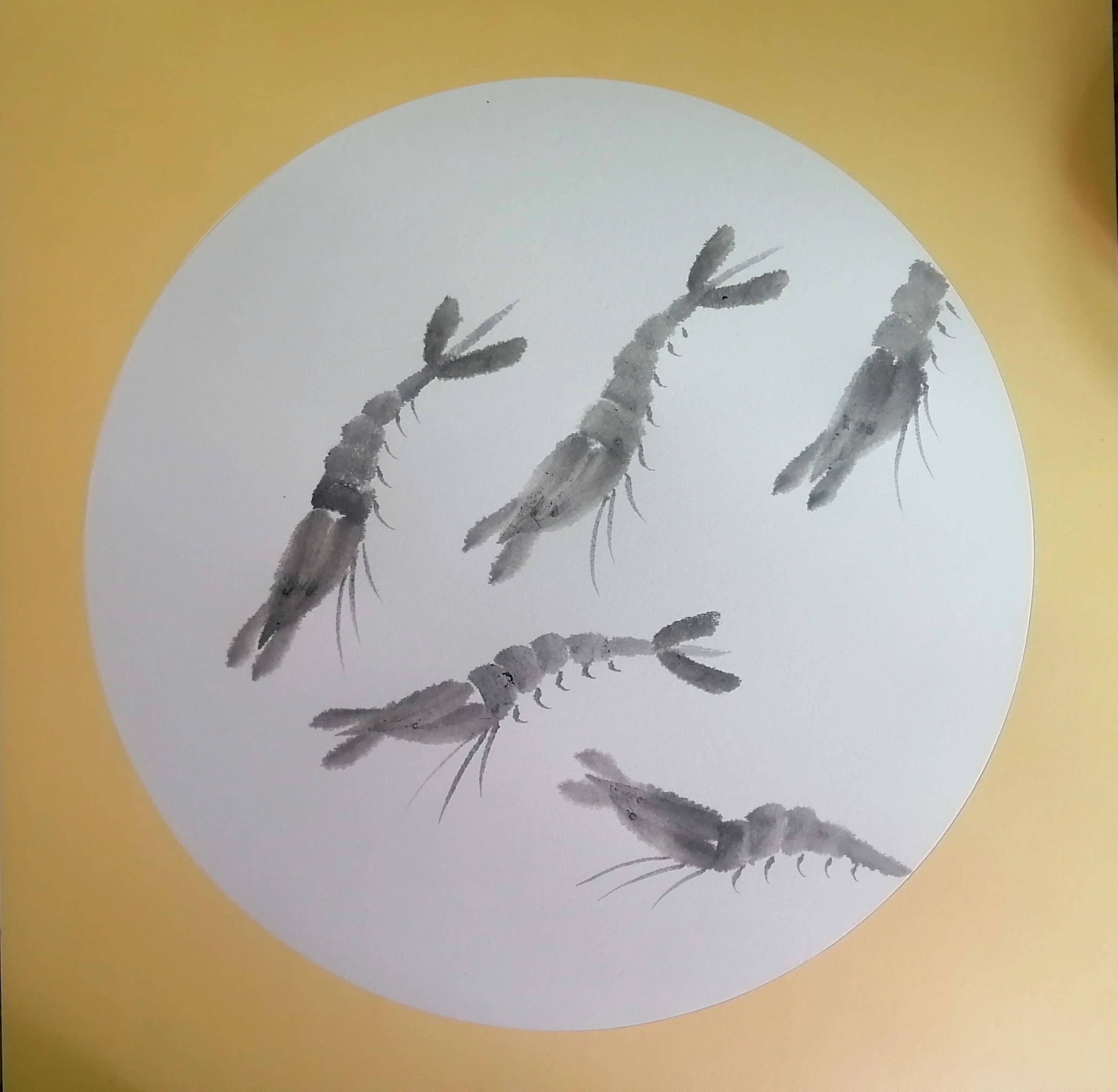 Qi Baishi School's re-disciple Ma Rihui's traditional Chinese painting ...