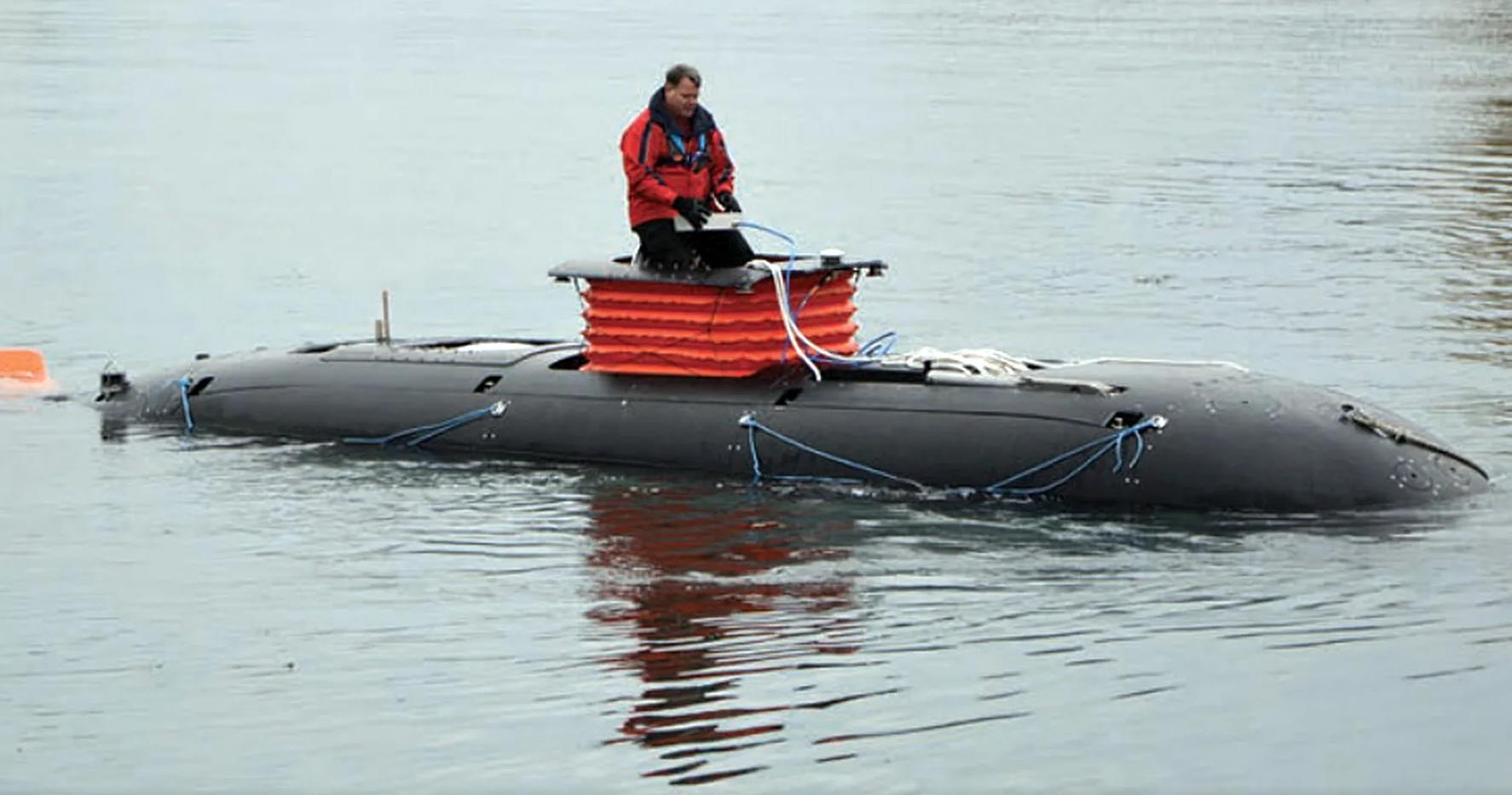 The new dry combat submersible, drawing on the Nemesis technology, is ...