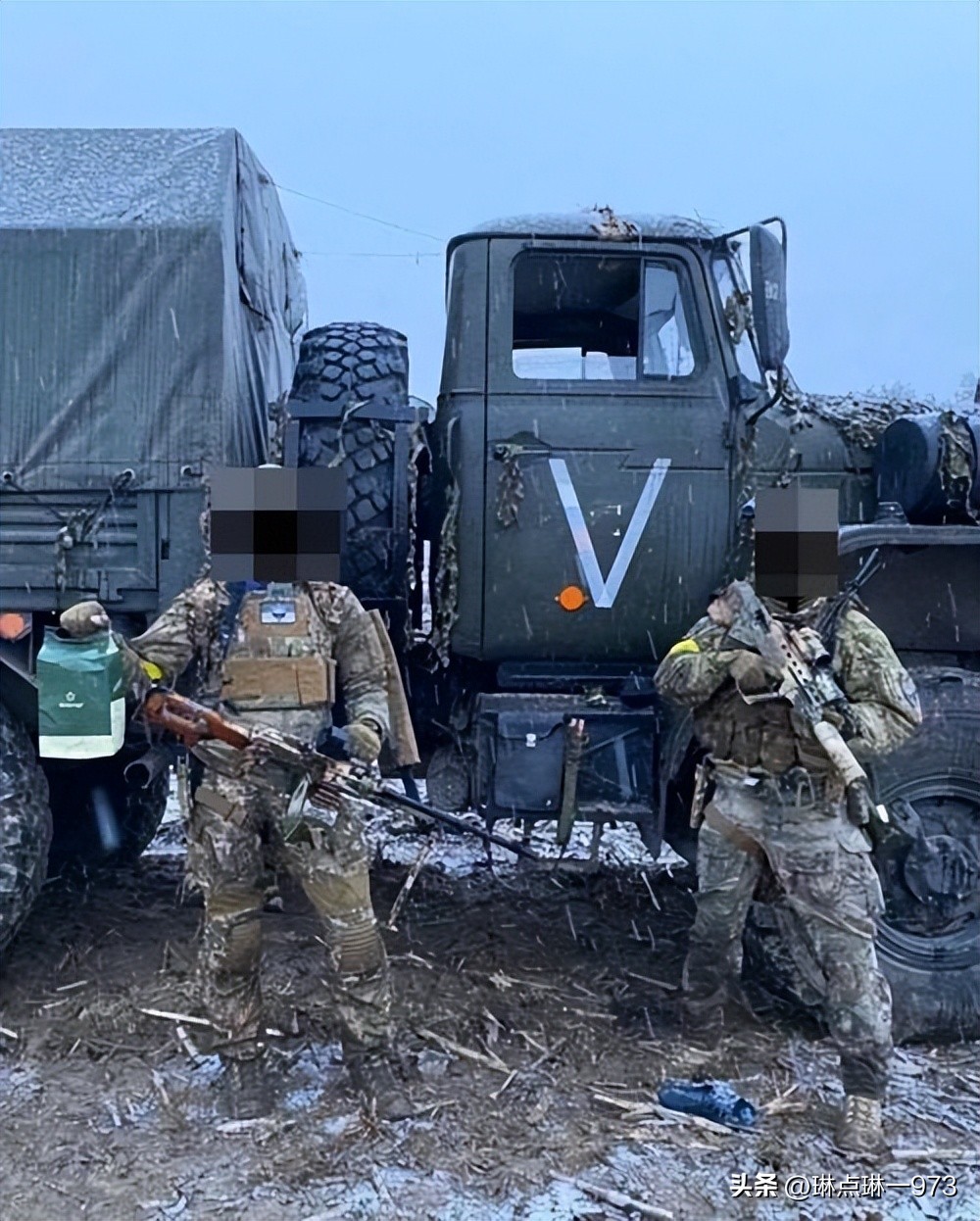 The Ukrainian army's destruction of the Russian army's logistics supply ...