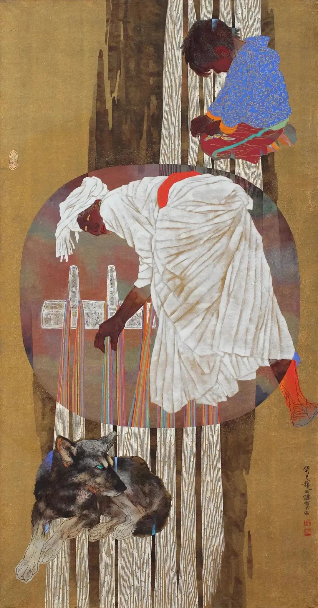 Guo Jiying: The Coloring of Heavy-color Paintings - iMedia