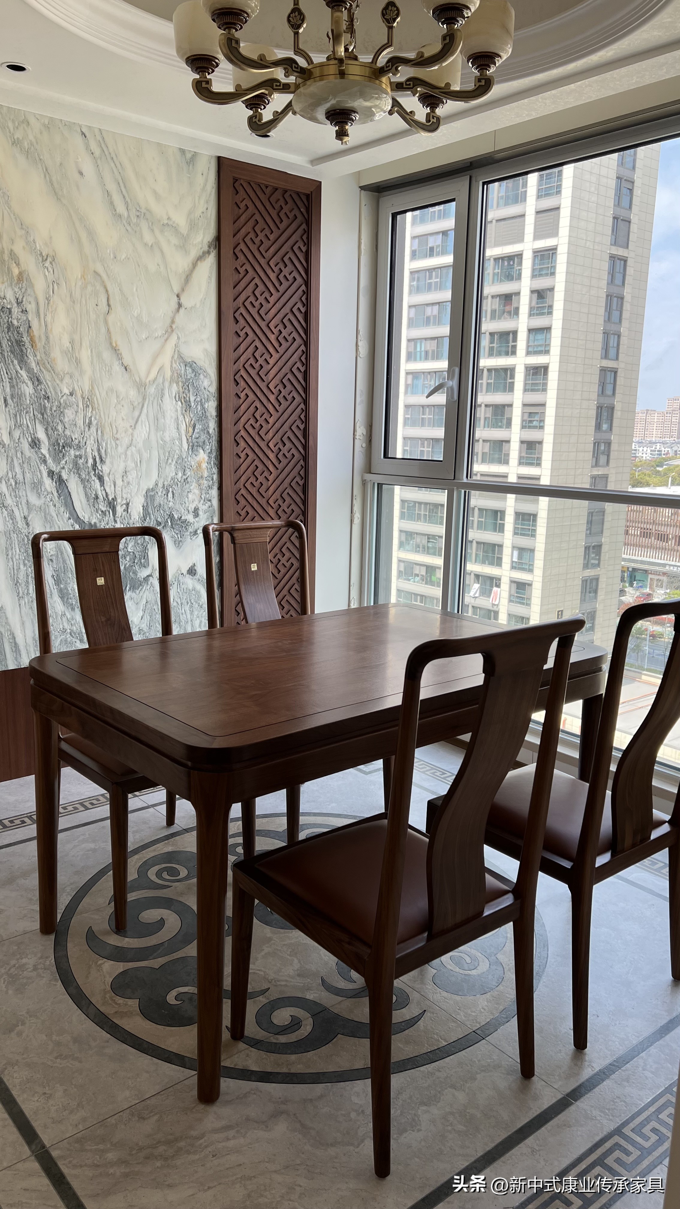 The relaxed and relaxed 156㎡ new Chinese style allows you to appreciate ...