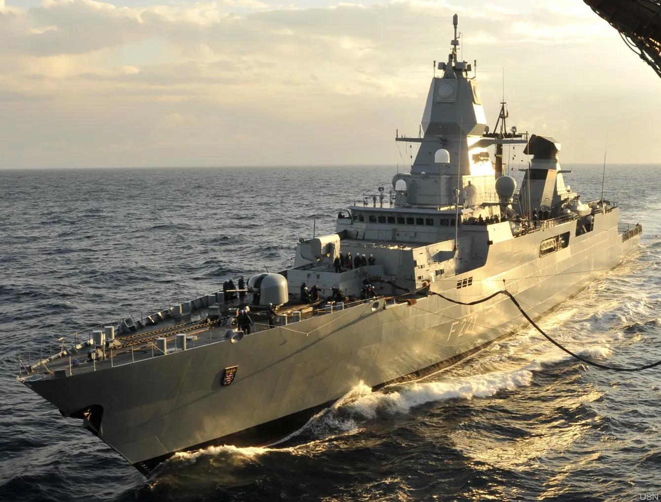 Atlas of F-124 "Saxon" class frigate (64 pictures) - iNEWS