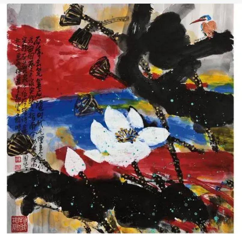 Wang Huichun: The first person in contemporary heavy color painting ...