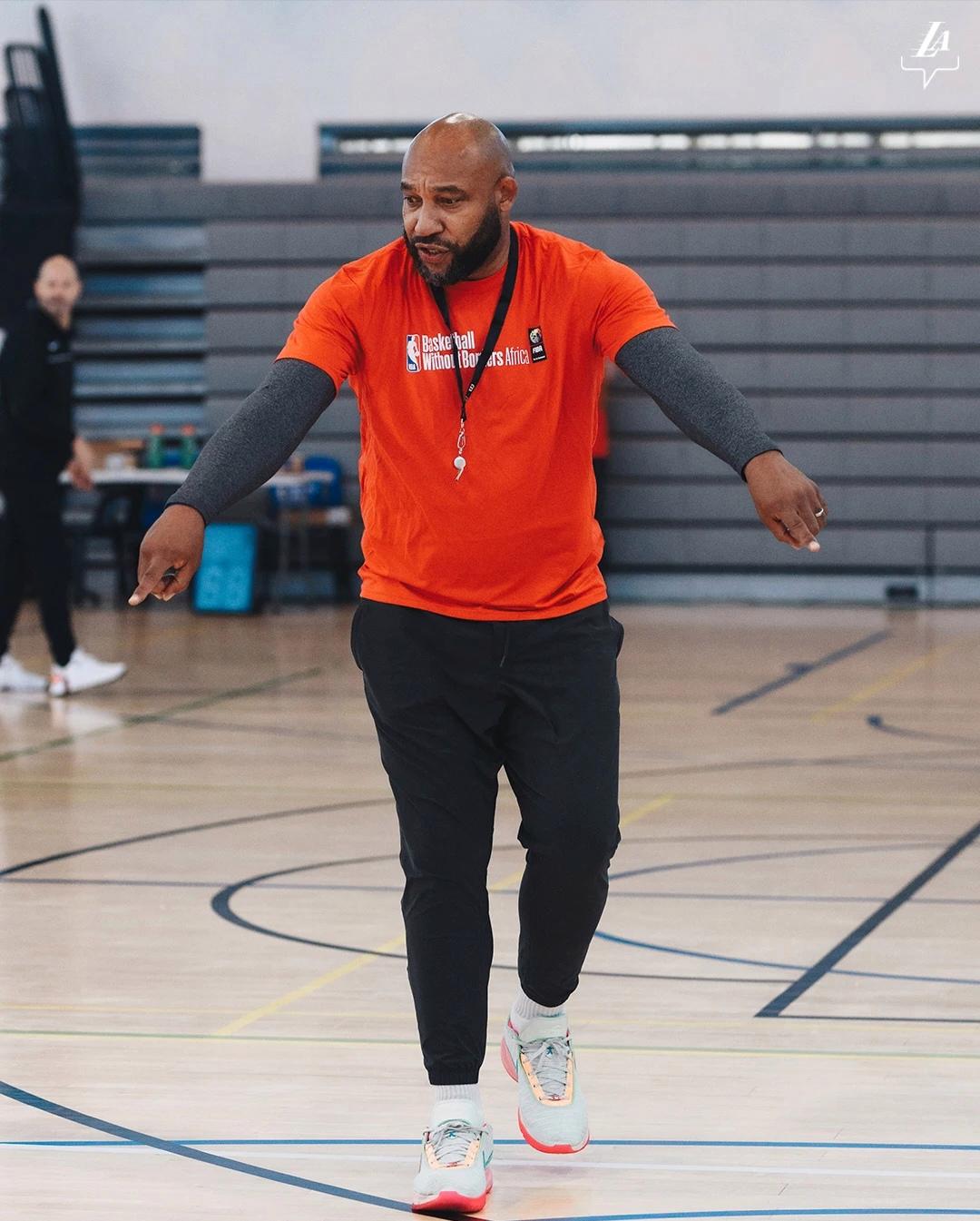 Lakers Head Coach Hamm Participates in Basketball Without Borders! - iNEWS