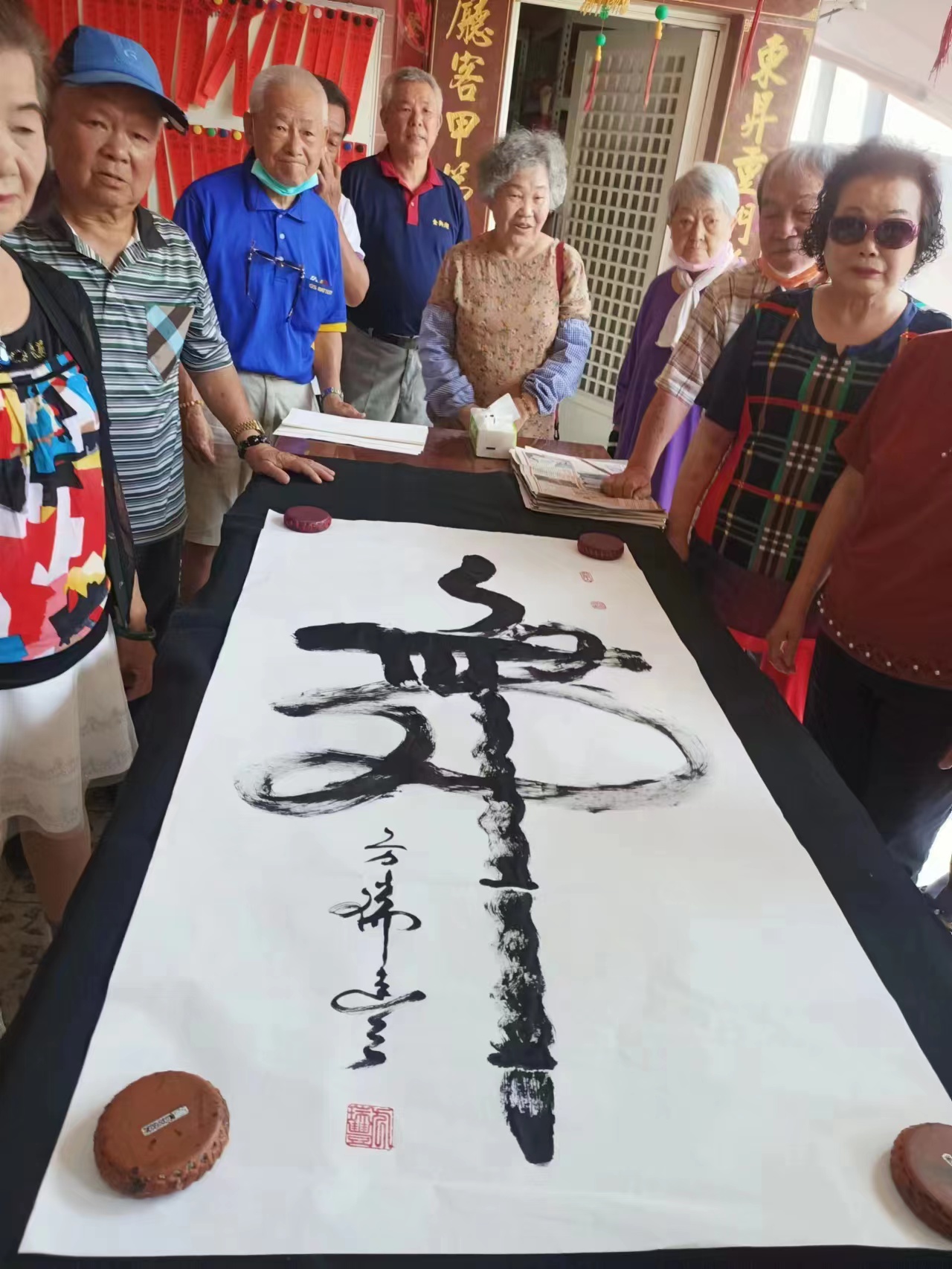 Kaohsiung Golden Lion Lake Fu'an Palace ushered in the well-known ...