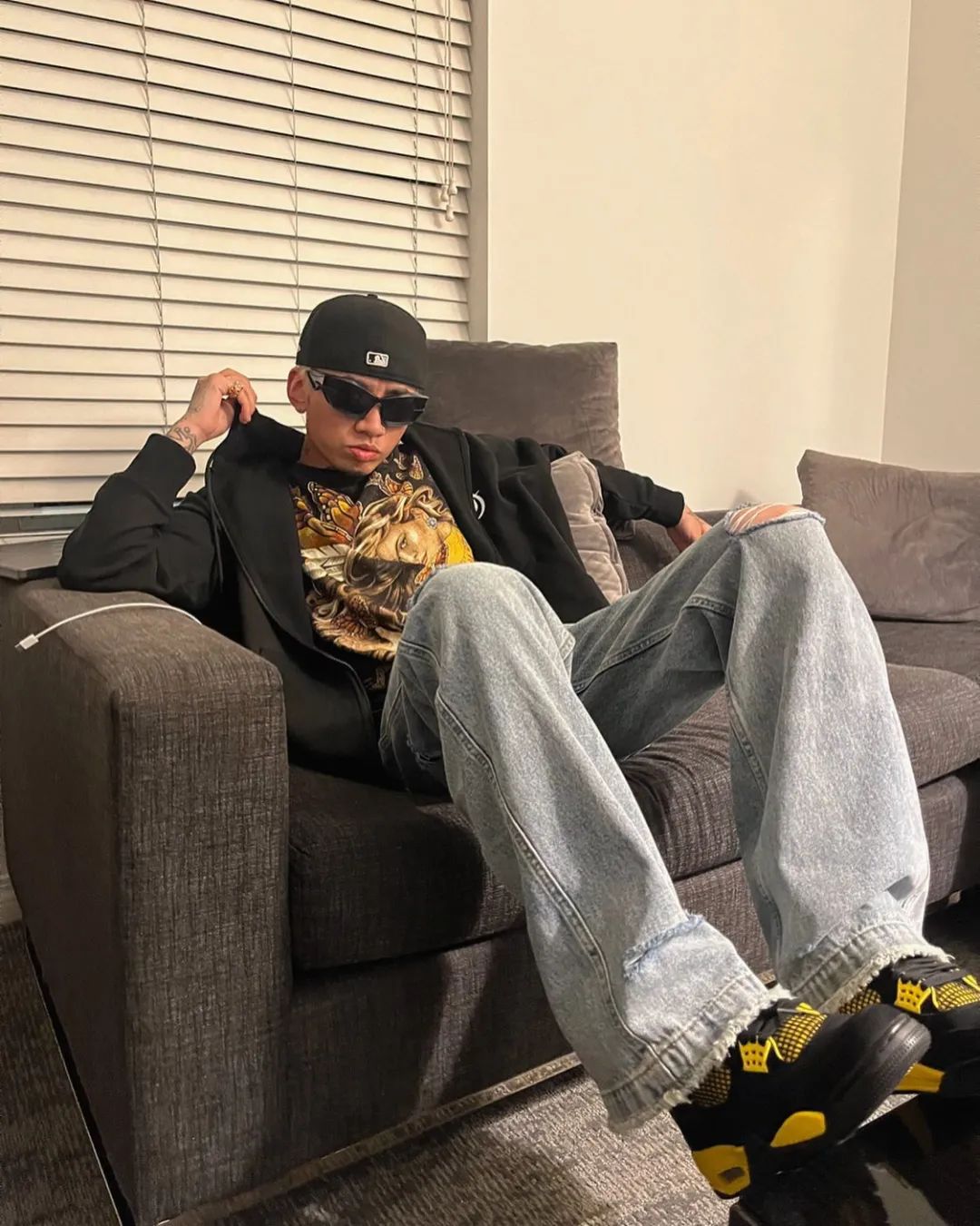 Edison Chen is in the sun! "Clot x Ma Siwei AFGK" joint name is really ...