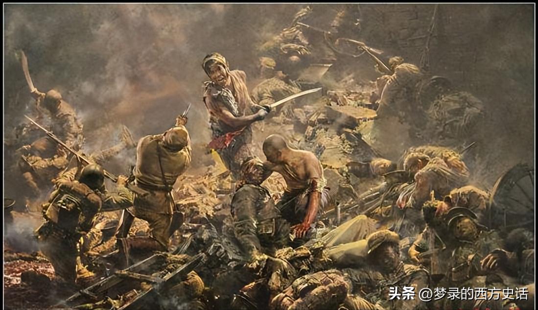 From the movie "Blood Battle at Taierzhuang" to see the epic battle ...