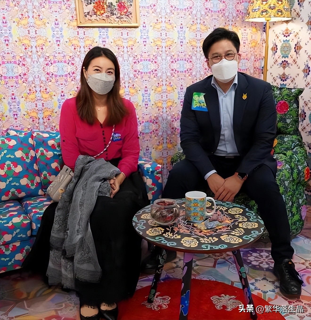 Huo Qigang and his father participated in the event, and his career was ...