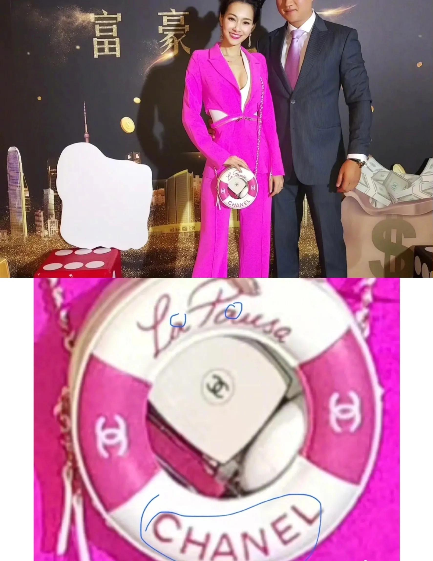 Actress Wang Sijia's lady's house collapsed, and she was exposed to using a fake brand-name bag ...