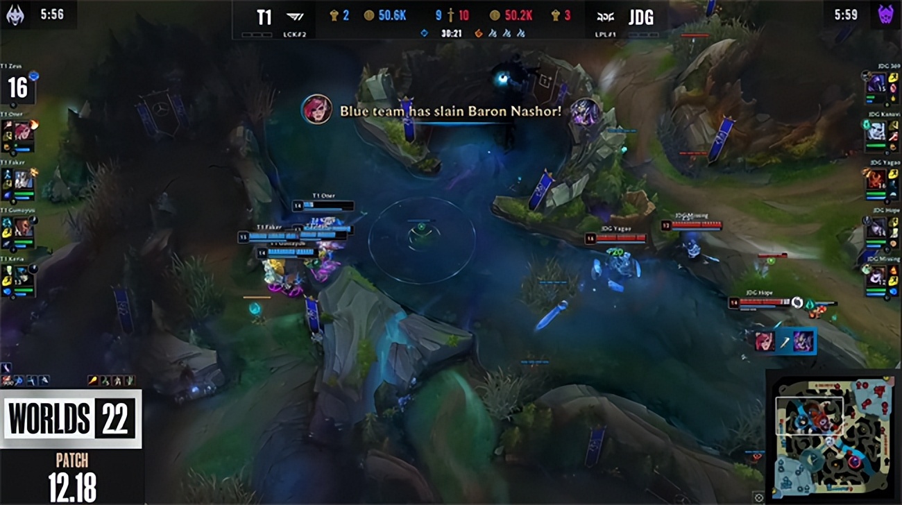 LOL-S12半決賽：Yagao岩雀致命岩突操作拉滿，JDG極限攻防1-0 T1 - 頭條匯