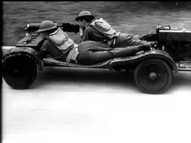 American Howie machine gun vehicle - iNEWS