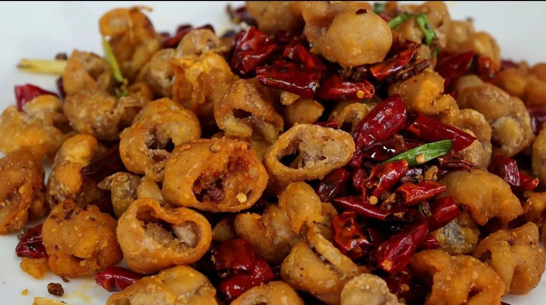 The fat intestines like this can make you eat three bowls of rice at a ...