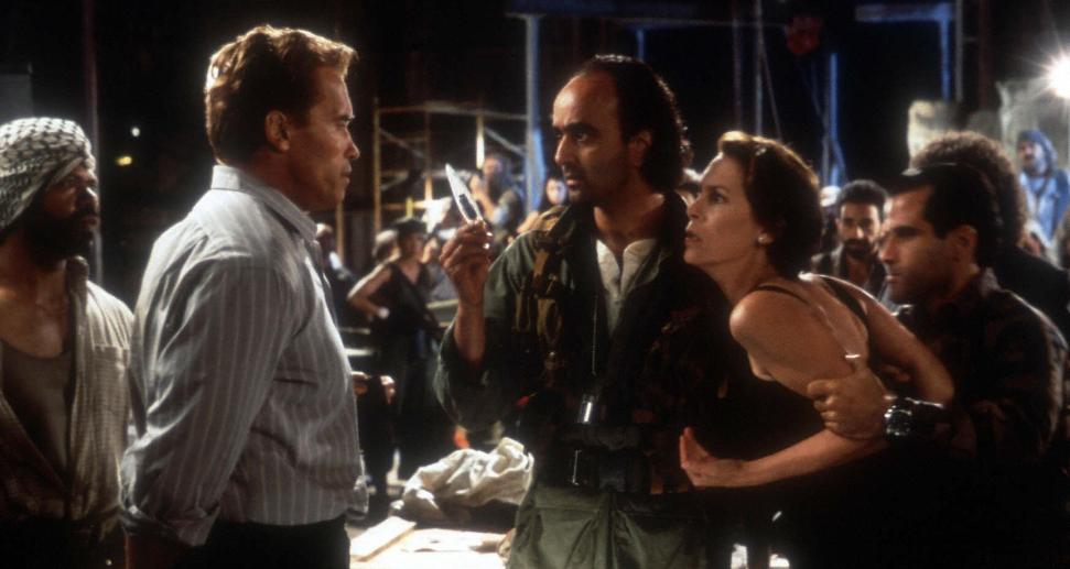 Classic spy movie, "True Lies", the struggle between truth and power ...