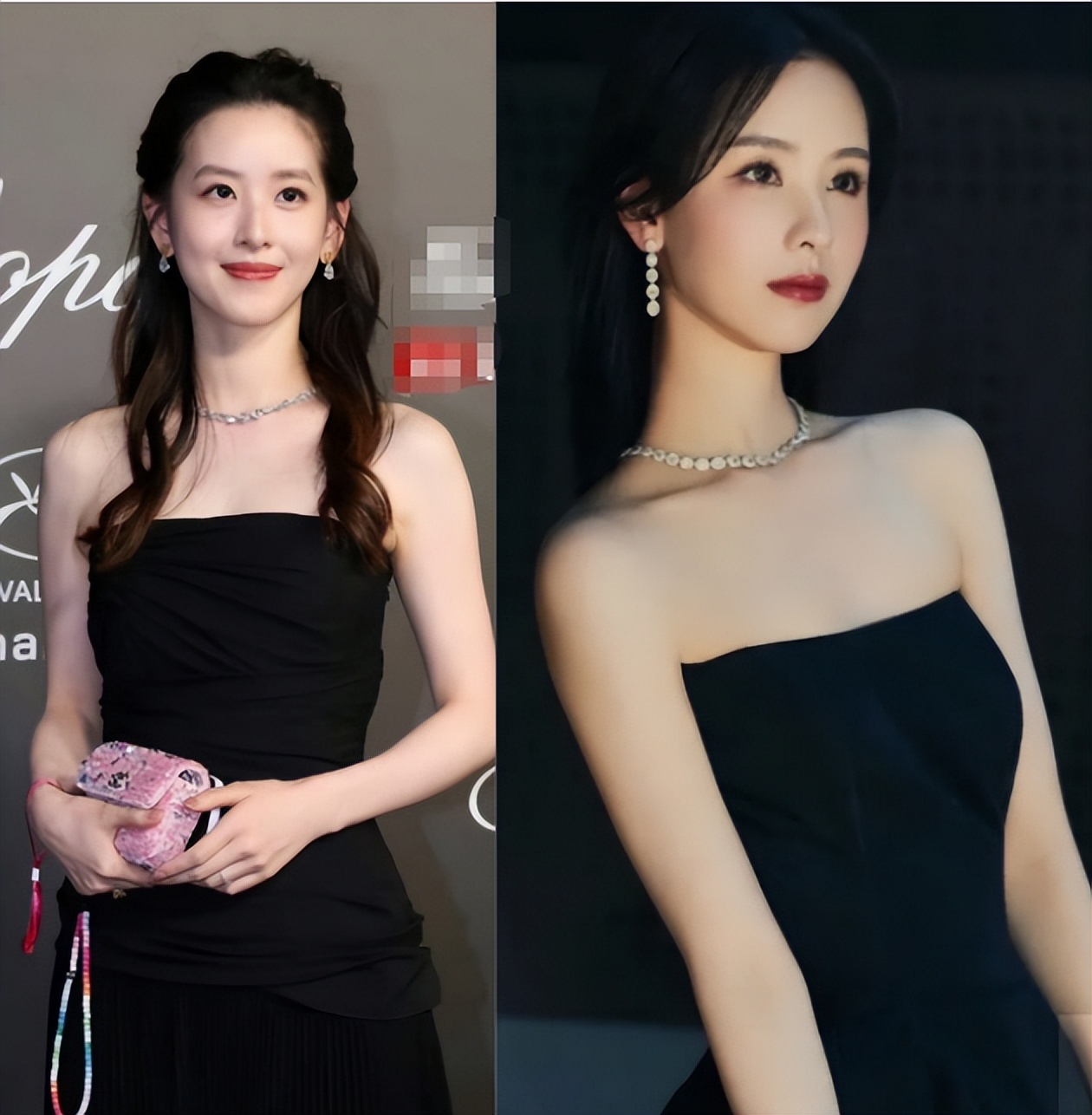 Zhang Zetian bumped into Chen Duling's face, the similarity was too ...