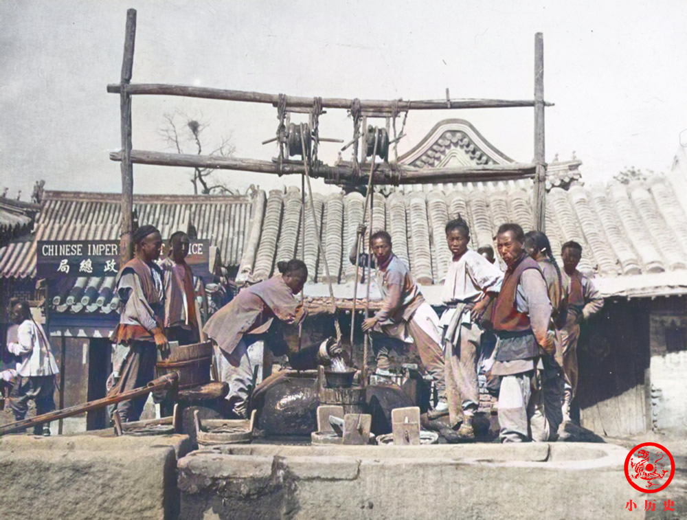 Old colored photos in the late Qing Dynasty: women wear shorts to do ...
