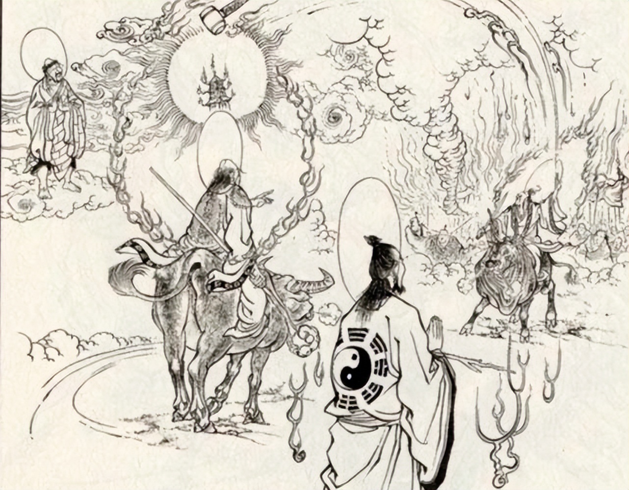 In the conferring of gods, compared with Yuanshi Tianzun and Tongtian ...