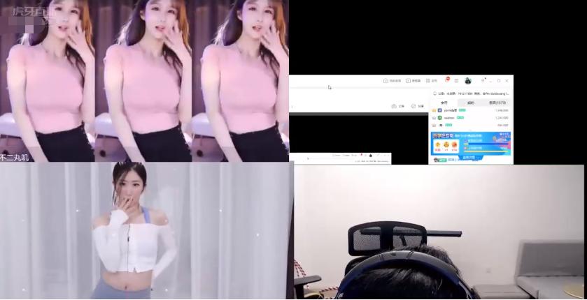 AJ can't stand it anymore?Huya two two-dimensional goddesses dance online, AJ is buried and ...