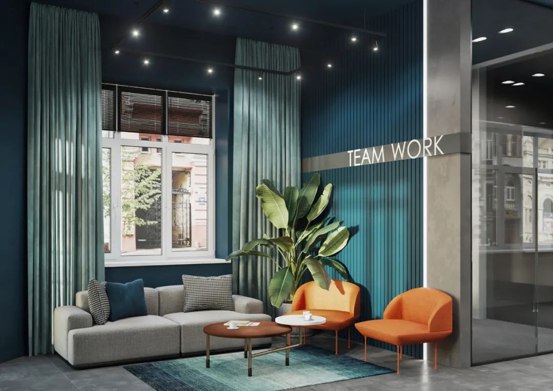 Simple and flexible office space design makes you feast for the eyes ...