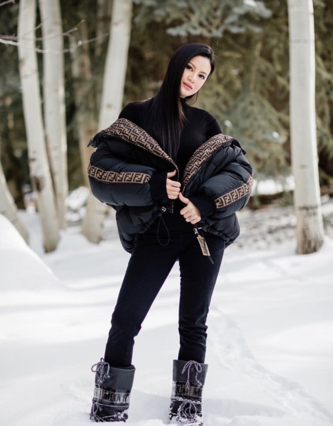 Lin Jianyue's daughter posted a photo with Gu Ailing, the two have the ...