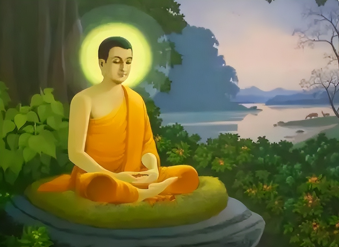 The Tathagata was slashed three times before becoming a Buddha, and he ...